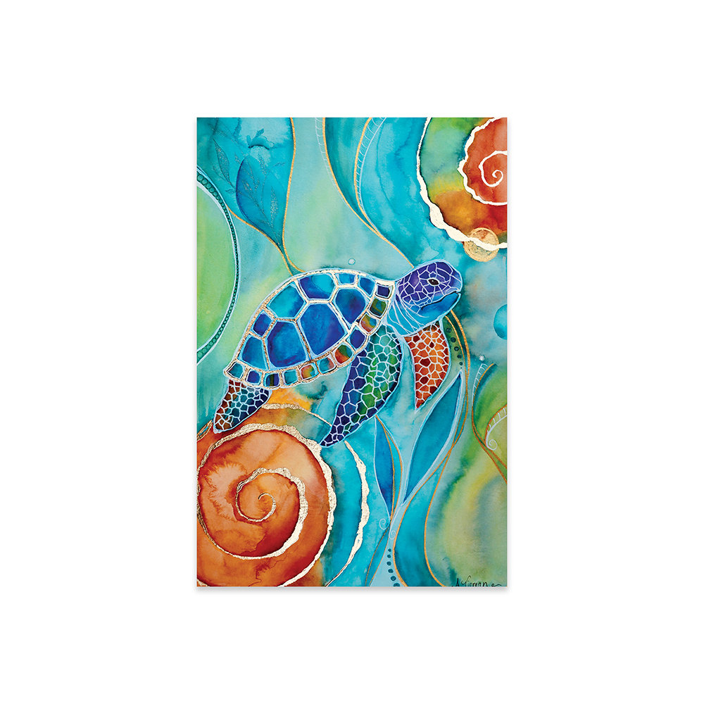 Bay Isle Home™ Peaceful Journey by Amy Tieman - Unframed Graphic Art | Wayfair
